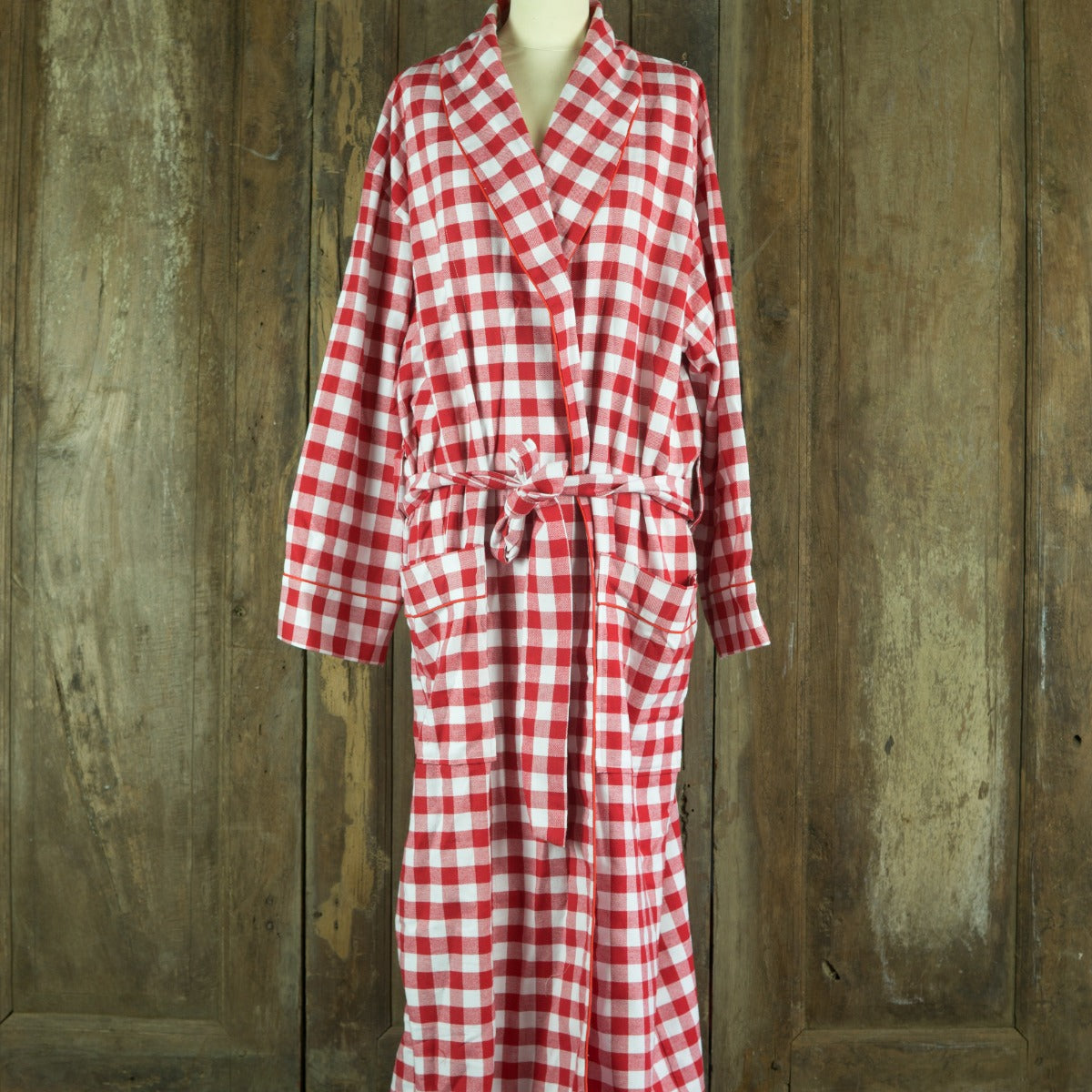 Kamerjas - Flanel Rode Ruit – Olienfant